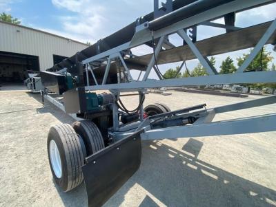 China Portable Mobile Stacker Conveyor for Sand, Gravel & Bulk Material Handling for sale