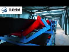 Enclosed Tube Belt Conveyor Systems For Curved Dust Free Bulk Material Transport