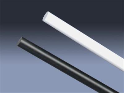 Cina La forma rotonda PTFE ha espulso Rod, il carbonio di vetro PTFE riempito grafite Rod in vendita