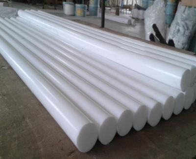 China Industrial Extruded PTFE  Rod Close Tolerance for sale