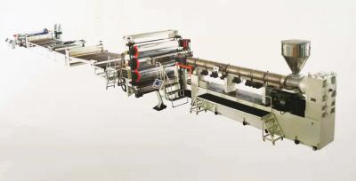 China Get professional support PP, PE, ABS, PVC Thick Plate Extrusion Line for sale