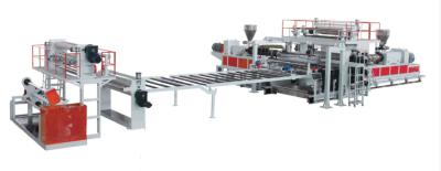 China New condition GWC65/132－GWC80/156  GWC65/132－GWC80/156－GWC65/132    PVC waterproof rolls extrusion line for sale