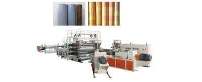 China high technical famous brand power saving Gwell GWC92/188, GWP95, GWP135   LVT Plastic Composite Floor Extrusion Line for sale