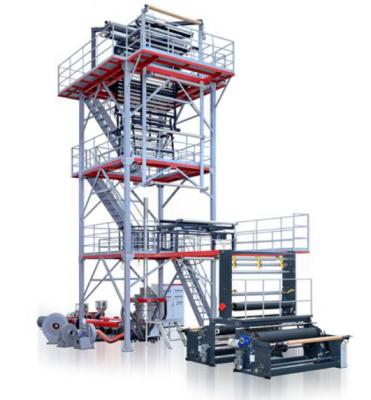 China high durable innovation Suzhou Gwell Machinery GWE-1700, GWE-2000, GWE-2300    3-layer blown machine for sale