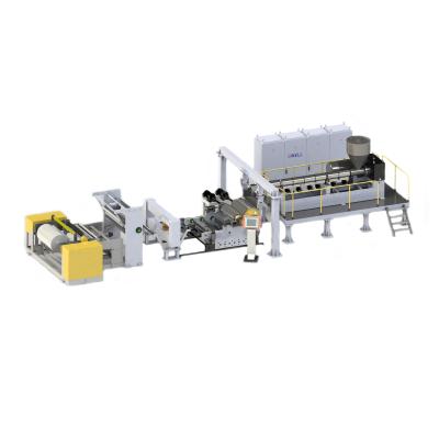 China Latest version GWS105-2100,  GWS120-2400, GWS135-2700     PVC,PVDC Cling Film Etrusion Line for sale