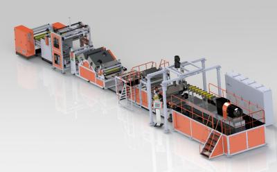 China Latest version New condition GWS120-1000, GWP75-1000, GWP95/52-1500  PET PLA sheet extrusion line for sale