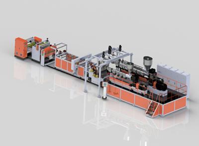 China :atest version New condition High stable output GWS90，GWS120  PCL Medical sheet Extrusion Line for sale