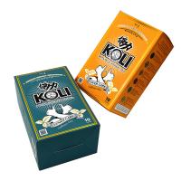China Yellow Corrugated Mailer Boxes Exquisite Workmanship Medicine Gift Box for sale
