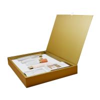 China Customized Paperboard Luxury Makeup Kit Gift Box Glossy Surface for sale