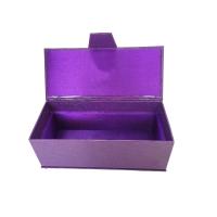China Recyclable Luxury Gift Boxes High End Blue Rigid Cardboard Packaging Boxes for sale