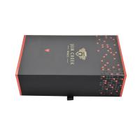 China Foldable Wine Champagne Gift Box Magnetic Rigid Gift Box for sale