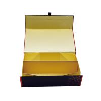 China Customizable Magnetic Closure Wine Bottle Gift Box With Logo Acceptance for sale
