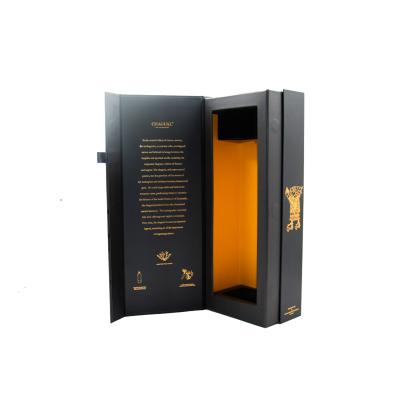 China Caso de presentación de botellas de vino con logotipo personalizado en venta