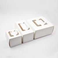 China Logo Customizable Clear Plastic Window Box Packaging  Unique Design for sale