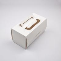 China Logo Customizable Clear Plastic Window Box Packaging  Unique Design for sale