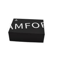 China Luxury Black Velvet Multipurpose Paper Storage Box for sale