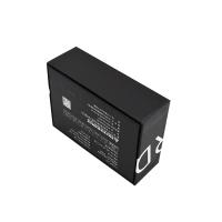 China Luxury Black Velvet Multipurpose Paper Storage Box for sale