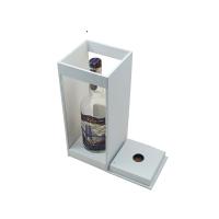 China Premium Customized Beverage Wine Gift Box With Handle For Single Bottle Cardboard for sale