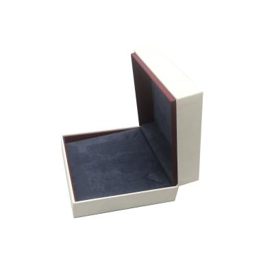 China Custom Logo Gift Box For Jewelry Cardboard Boxes Handle Matte Finish Embossed Art Custom For Necklace Rings Jewellery Packaging for sale
