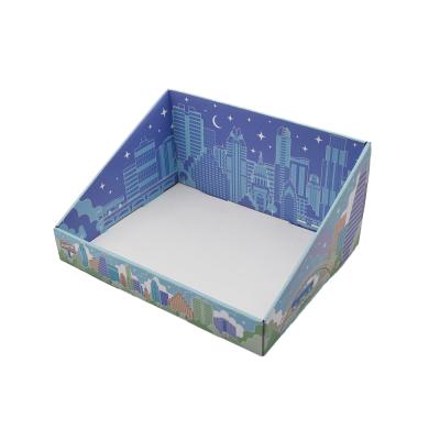 중국 쇼핑몰에 맞춤 로고 디스플레이 박스 골드 포일 인쇄 사각형 모양 포장 선물 판매용