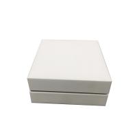 China High-End Customized White Jewelry Packaging Box Necklace Ring Bracelet With Insert for sale
