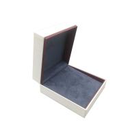 China High-End Customized White Jewelry Packaging Box Necklace Ring Bracelet With Insert for sale