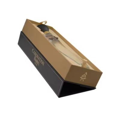 China Custom Logo Accepted Bottle of Wine Keepsake Box Customizable Keepsake Wine Box for sale