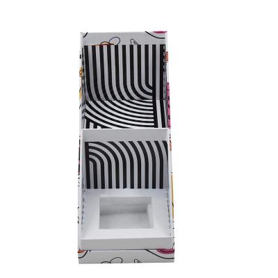 중국 고급 포장을 위한 스펀지 삽입재가 있는 프리미엄 맞춤형 인쇄 사각 견고 선물 상자 판매용