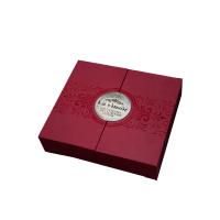 China Customized Premium Luxury Gift Box with Double Open Door Magnetic Closure and Sponge Insert for sale