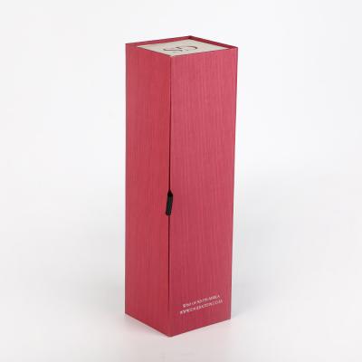 중국 주류 병 엄밀한 자석 선물 상자 2mm 단 하나 술병 상자 판매용