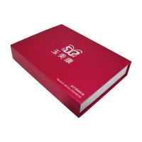 China Flap Closure Rigid Magnetic Gift Box With Reverse UV EVA Insert Cutout for sale
