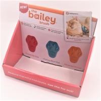 China Small Display Stand Corrugated Mailer Boxes For Supermarket CMYK Printing for sale