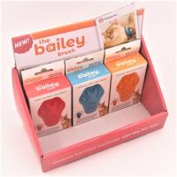 China Small Display Stand Corrugated Mailer Boxes For Supermarket CMYK Printing for sale