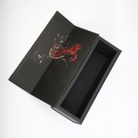 China greyboard Wine Bottle Gift Box Luxury Flat Pack Paper Packaging for sale