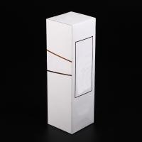 China two sides single bottle wine packaging box with bottle neck protect and crash lock bottom for sale