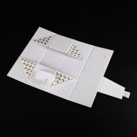 China White Folding Single Bottle Prufume Cosmetic Packaging Boxes With Handle for sale