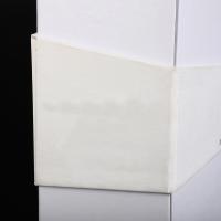 China White Folding Single Bottle Prufume Cosmetic Packaging Boxes With Handle for sale