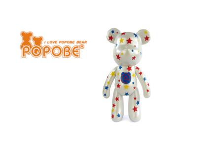 China PVC Design Patent POPOBE Personalized Bear Gifts Christmas Promotional for sale