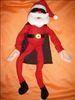 China Custom Stuffed Toy-Cool Santa Claus Cartoon with Sunglasses for Newborn Babies for sale