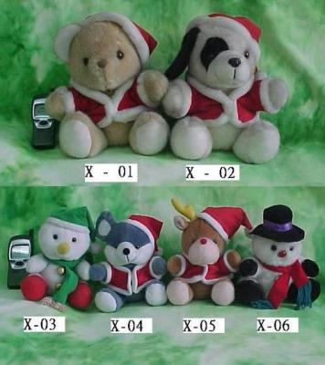 China Christmas plush toys for sale