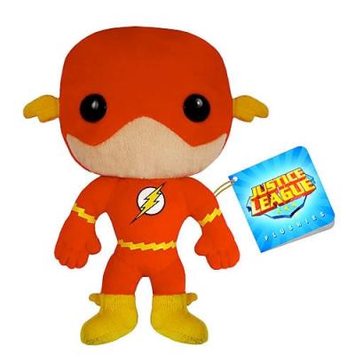 China Red Kids Cartoon Plush Toys Justice League Flash Action Figure for sale