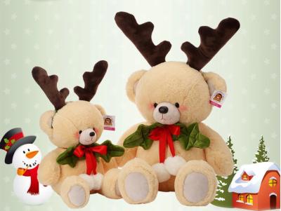 中国 着席のスカーフの白くまのプラシ天はクリスマスの白くまをもてあそびます 販売のため