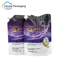 China Custom Liquid Soap Stand Up Pouch with Spout 121℃ Retort Resistant Packaging for sale