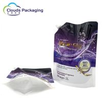 China Custom Liquid Soap Stand Up Pouch with Spout 121℃ Retort Resistant Packaging for sale