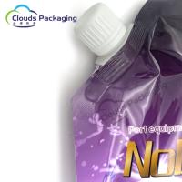 China Custom Liquid Soap Stand Up Pouch with Spout 121℃ Retort Resistant Packaging for sale