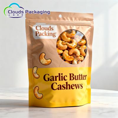 China Freeze Dried Fruit Packaging Plastic Stand Up Food Pouches with Zipper for sale