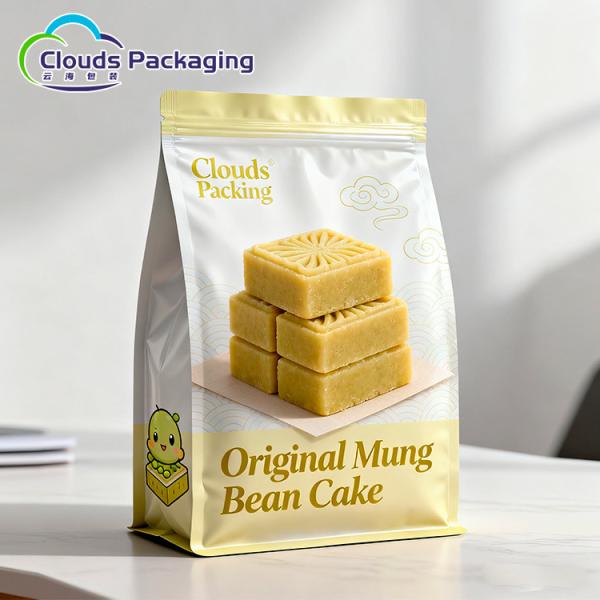 Quality Square Bottom Baby Children Food Packaging Stand Up Pouch Custom Logo for sale