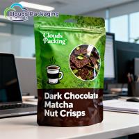 China Customized Stand Up Zip Lock Packaging Bags for Crispy Snacks with Window 121℃ Retort for sale