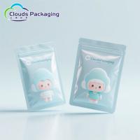 China Custom Printed Flat Mini Zip Lock Packaging Bags for Makeup 121℃ Heat Resistant for sale