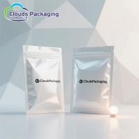 China Custom Printed Flat Mini Zip Lock Packaging Bags for Makeup 121℃ Heat Resistant for sale